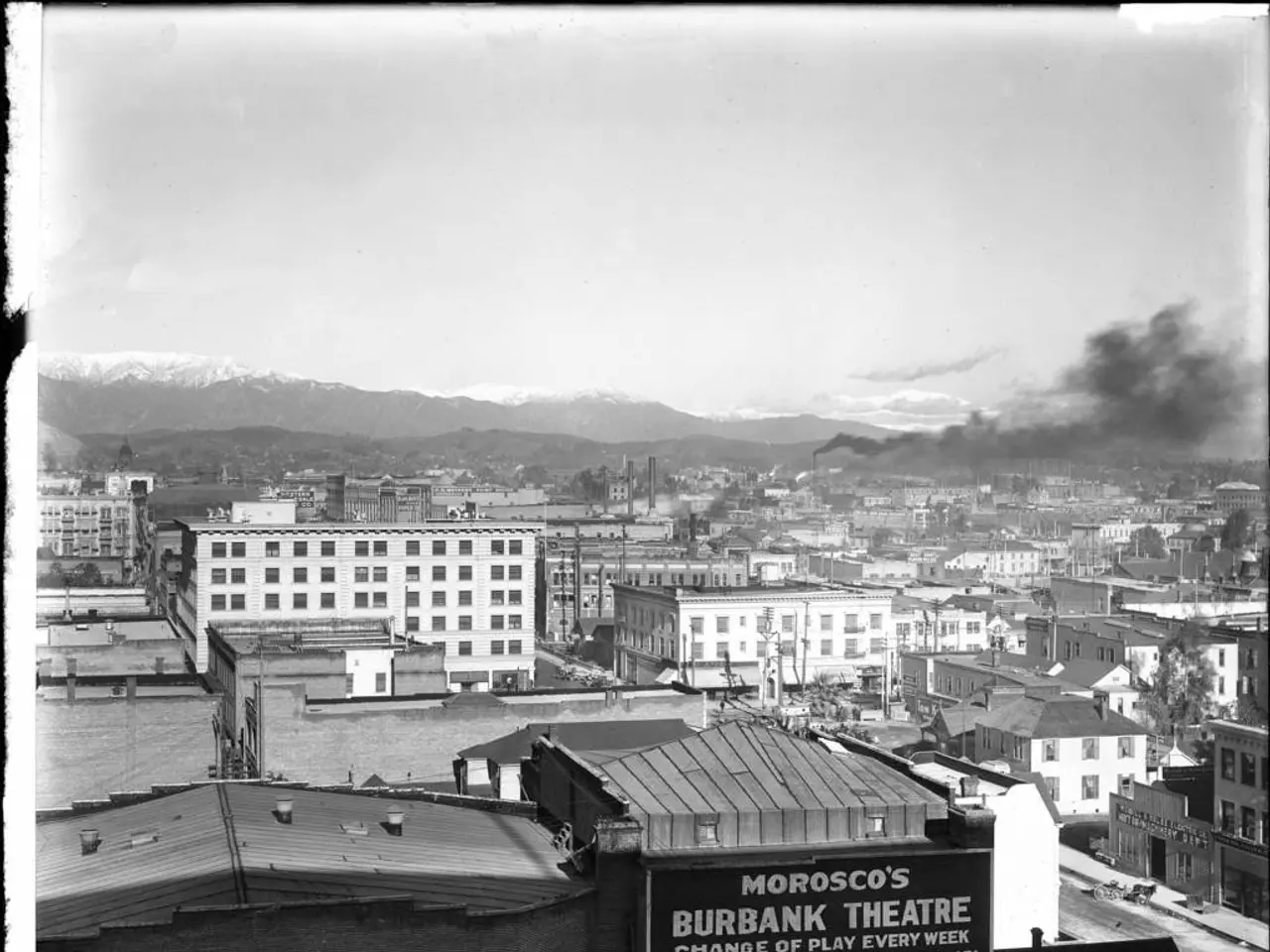 Commercial structure ablaze: Inferno ravages commercial edifice