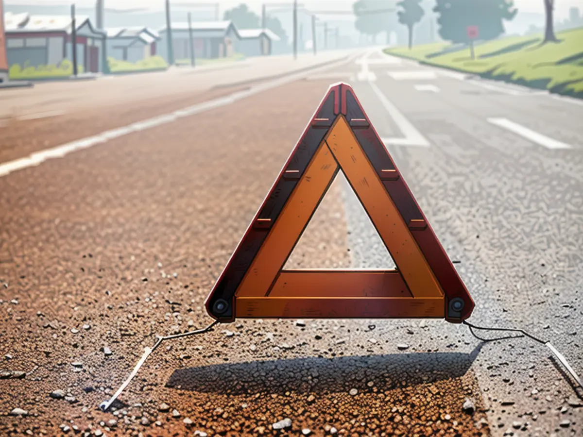In Espelkamp, a motorist collides with a tree after being distracted by ...