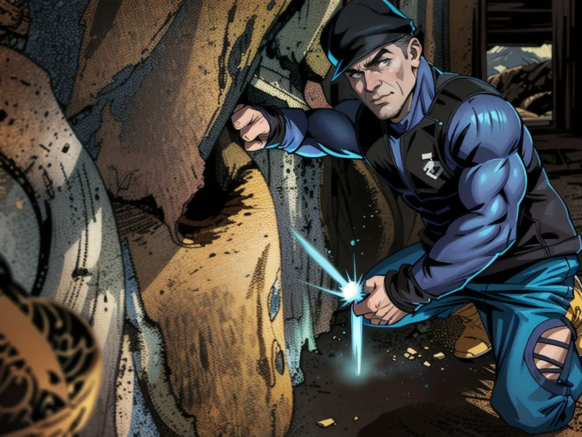 Scientists have witnessed a remarkable occurrence in a German mine ...